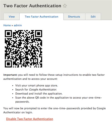One Time Password