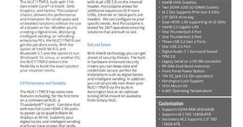 FanlessTech Fanless NUC Pro From FanlessTech Fanless NUC Pro From