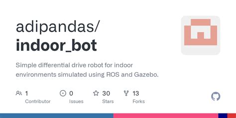 Github Adipandasindoorbot Simple Differential Drive Robot For Indoor Environments Simulated