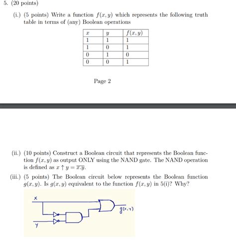 solved 5 20 points i 5 points write a function