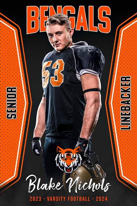 Multi Sport Photo Template Edge Photoshop Layered Sports Template