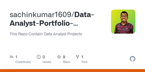Github Sachinkumar1609 Data Analyst Portfolio Projects This Repo Contain Data Analyst Projects