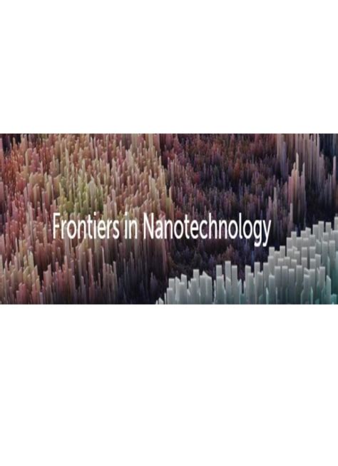 Frontiers In Nanotechnology杂志 杂志 好期刊