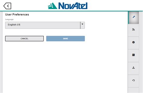 user preferences
