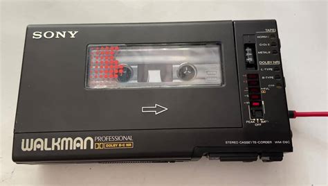 Sony Walkman Professional Wm D6c Sony Walkman Wm D6c In Action After The Restoration Process