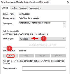 Set Time Zone Automatically Not Working On Windows Fixed