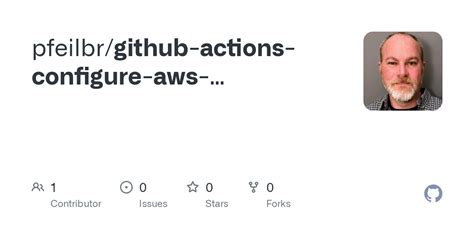 github pfeilbr github actions configure aws credentials playground