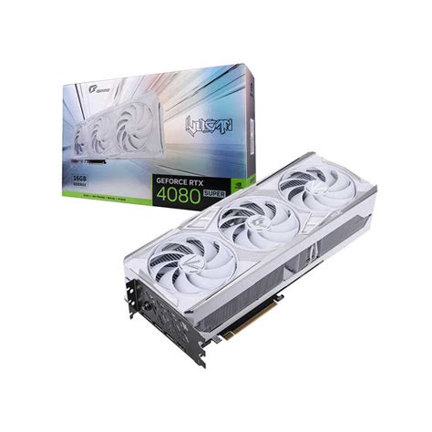 Colorful Rtx4080 Super Igame Vulcan Nvidia Gddr6x 256bit Hdmi Display Üç Fan 16gb Beyaz Ekran Kartı