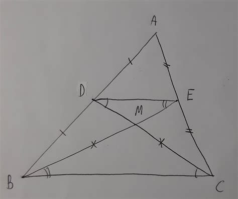 geometry if two medians are congruent is the triangle isosceles in