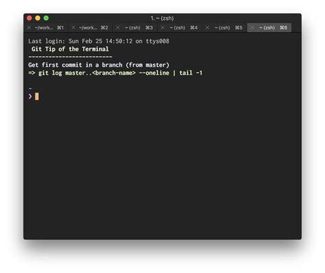 Git Tips In Terminal 위 게시글을 참고하면 위와 같이 터미널에서 팁을 알려줍니다 By Leo Medium