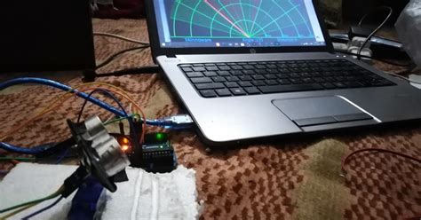Radar Using Ultrasonic Sensor