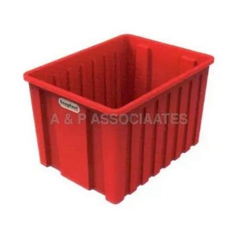Plastic Crates Red Pvc Plastic Crate Wholesaler From Chennai