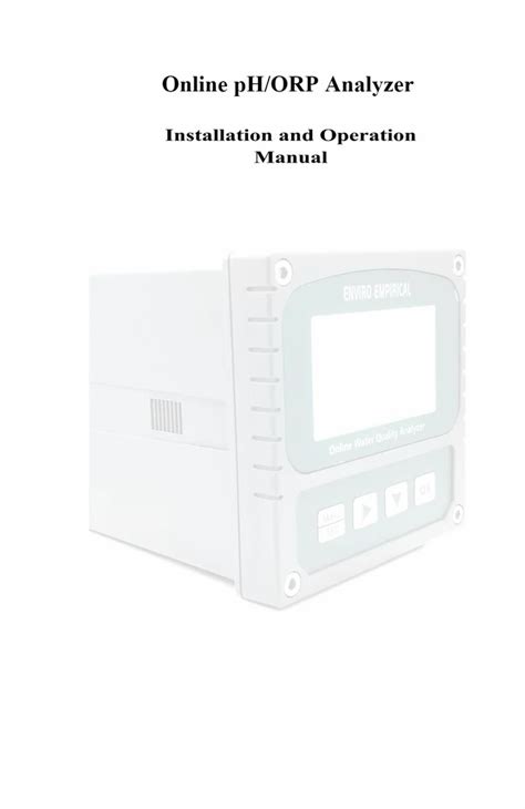 Ph Analyzer For Industrial At ₹ 35000 Piece In Gyanpur Id 2854919873791