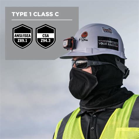 Class E Cap Style Hard Hat With Ratchet Suspension Ergodyne