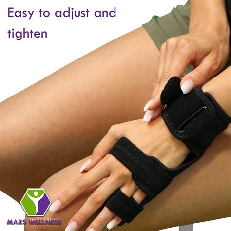 Mars Wellness Boxer Fracture Splint Large X Large Hand And Finger Brace For Broken 4th Or 5th