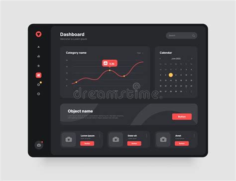 Wireframes Screens Dashboard UI And UX Kit Design Stock Vector Illustration Of Analytics