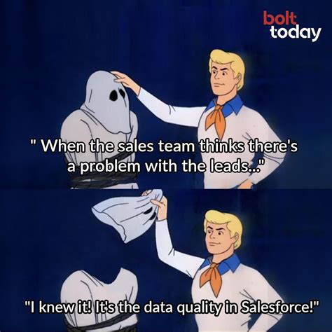 Bolt Today On Linkedin Salesforcesleuth Dataqualitydetective Cleandatawins Crmdataquality…