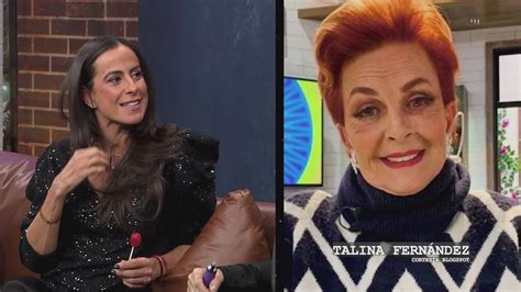 Paulina Mercado Cuenta La Vez Que Llevó A Talina Fernández A Una Sex