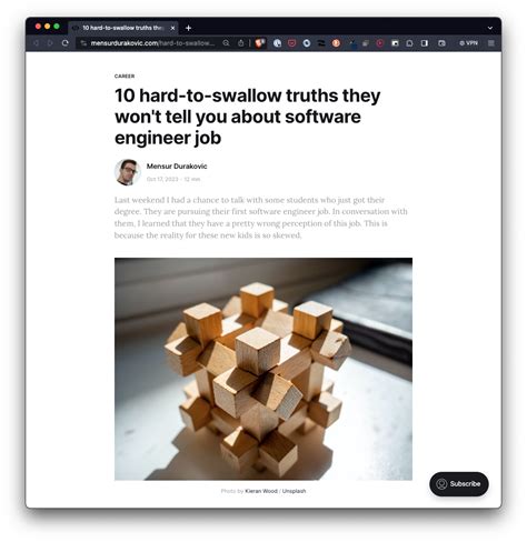 Being A Software Developer Tom Mcfarlin
