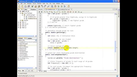 f1l6 7 gradebook java using an array to store grades youtube