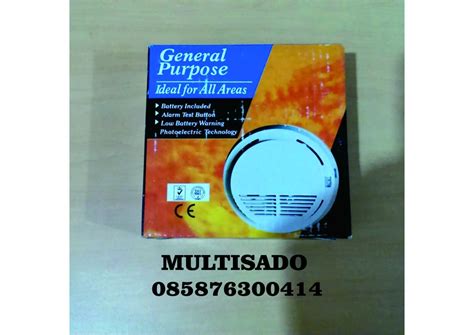 Smoke Detector Sensor Pendeteksi Asap Multisado