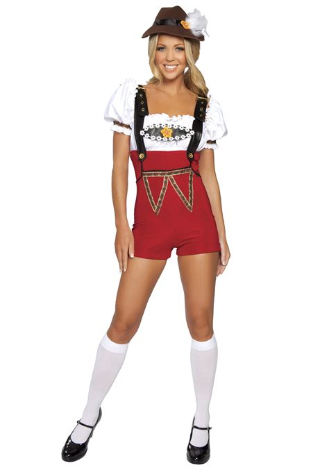 Lederhosen Womens Costume Oktoberfest Costumes