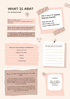 Introduction To ABA For Teaching Professionals By Truly ABA TPT