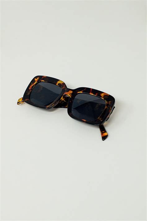 Oversized Rectangular Sunglasses Penelope The Label