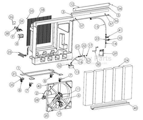 Portacool Pac2k361s Parts Find Evaporative Cooler Parts Here