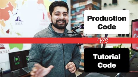 Is Production Code Different From Tutorials Youtube