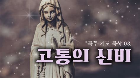 묵주 기도 묵상 03 고통의 신비 Youtube