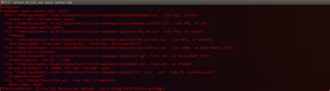 Pip Permissionerror While Installing Tensorflow Using Virtualenv