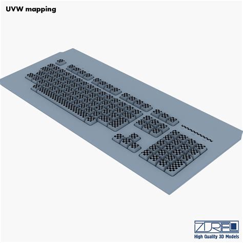 Ibm 5150 Keyboard 3d Model By Zurel