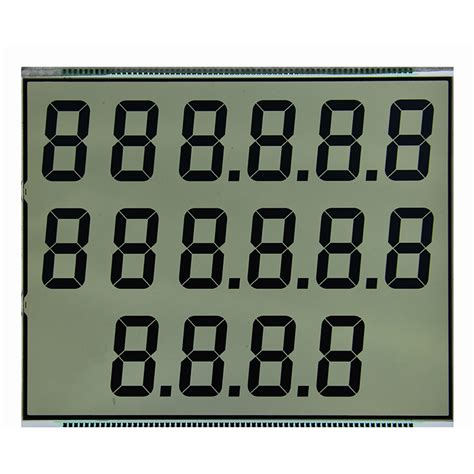 super large lcd segment display custom display tn twisted nematic htn high twisted nematic