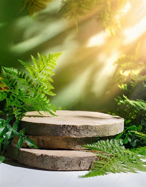 녹색 양치류의 나무 연단 배경 배경 화면 및 일러스트 무료 다운로드 Pngtree