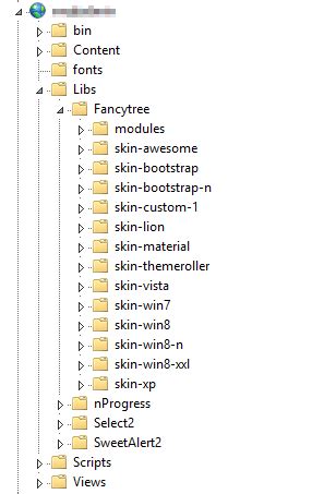 Asp Net Mvc Fancytree Wont Load Correct In MVC Stack Overflow
