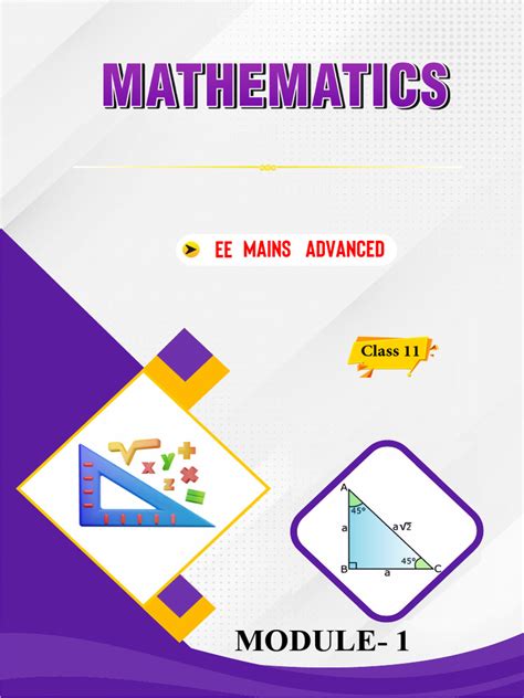 Iit Jee Module 1 Mathematics Pdf