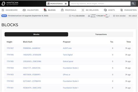 Any Info On Why The Persistence Blockchain Stopped R PersistenceOne