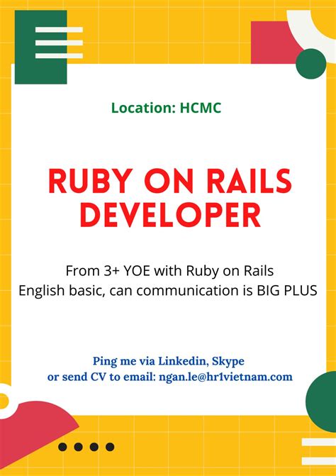 ngân lê on linkedin hcmc hiring linkedin rubyonrails middle