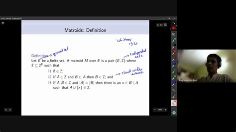 cs5800 adsa lec 19 matriods part 1 youtube