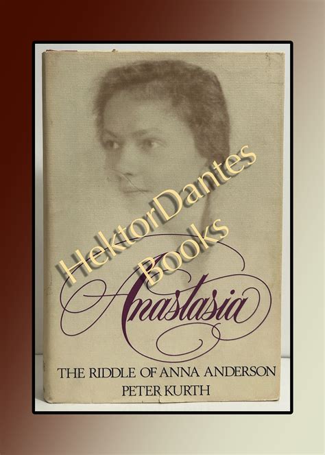 Anastasia The Riddle Of Anna Anderson 1983 Hektor Dantes