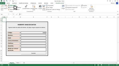 Cómo Crear Una Base De Datos En Excel Paso A Paso Con Ejemplo