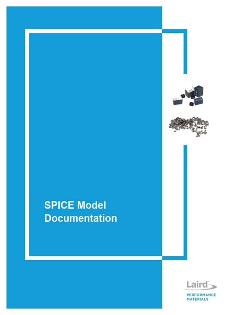 Laird Performance Matetials Spice Model Documentation 051219 Pdf Computing