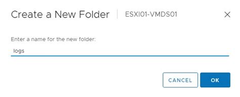 Vmware Warning System Logs Are Stored On Non Persistent Storage