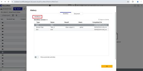 Managing Configurations In Web Based Workflow Designer