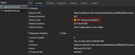 hsts header implementation in asp core code maze