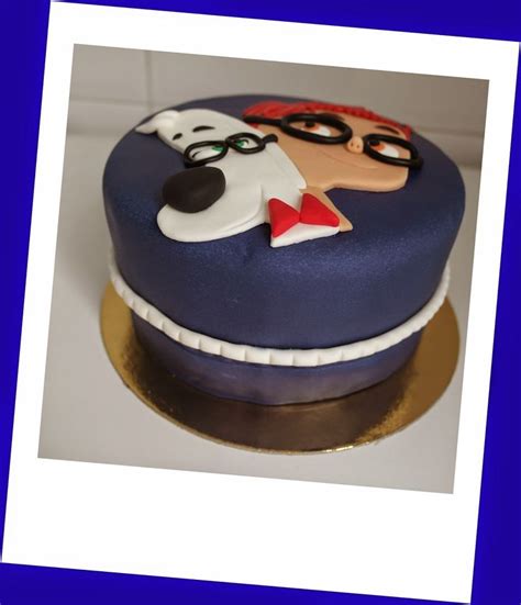 Cake Sisters Peabody Y Sherman Cartoon Cake Cake No Bake Cake