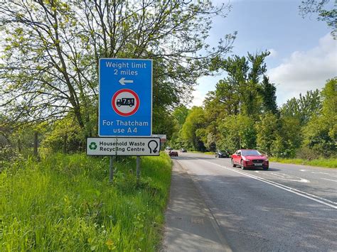 Signs On Newtown Road A339 © Oscar Taylor Geograph Britain And Ireland