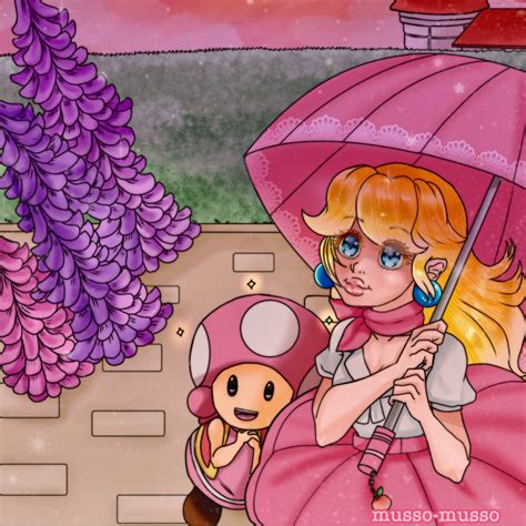 Princess Peach And Toadette By Innocentlycorrupt On Deviantart