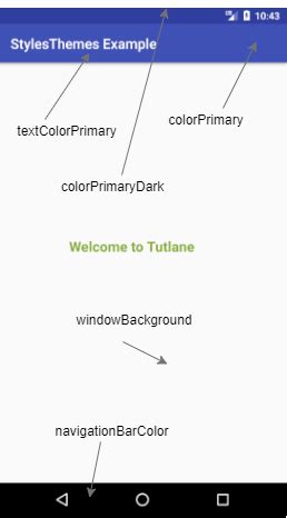 Android Styles And Themes With Examples Tutlane
